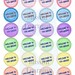 Welcome to 5th Grade Sticker, Back to School Printable Stickers, Open ...
