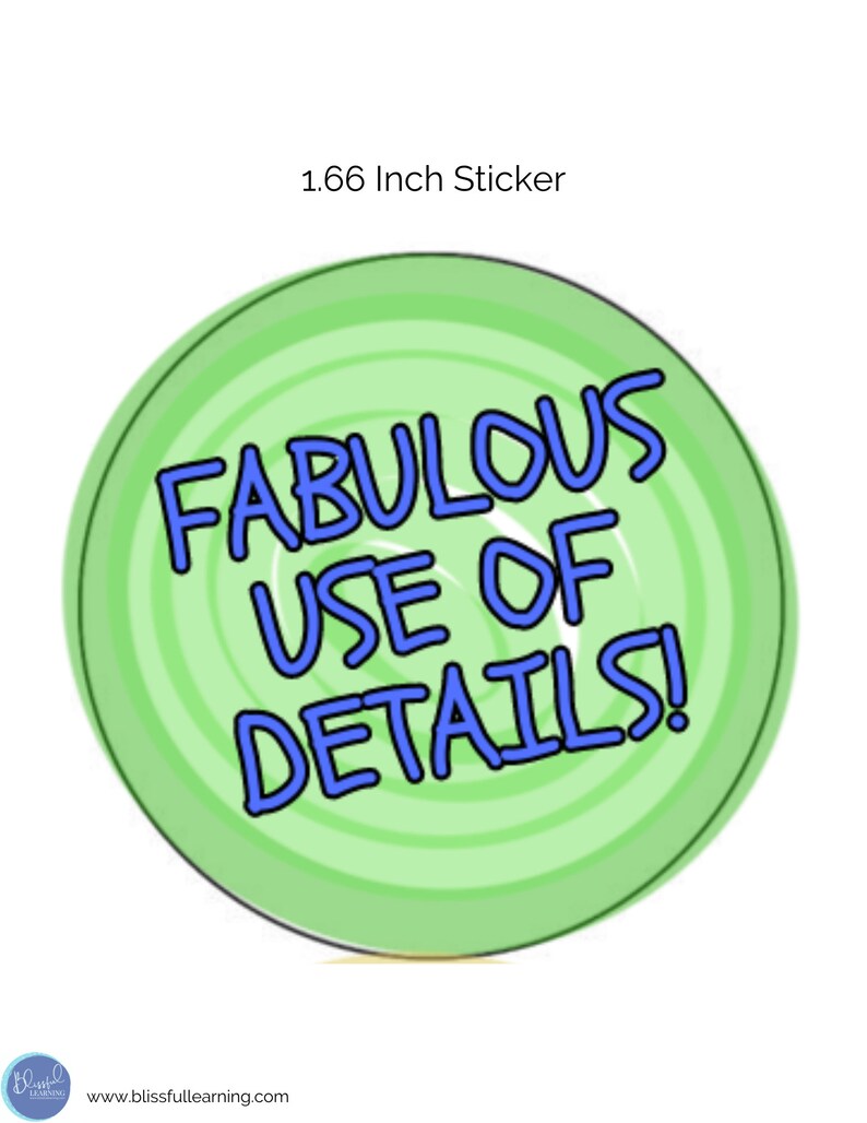 School Motivational Reward Stickers for ELA, Teacher Printable Stickers ...