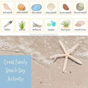 Beach Egg Carton Scavenger Hunt Printable - Family Beach Activity ...
