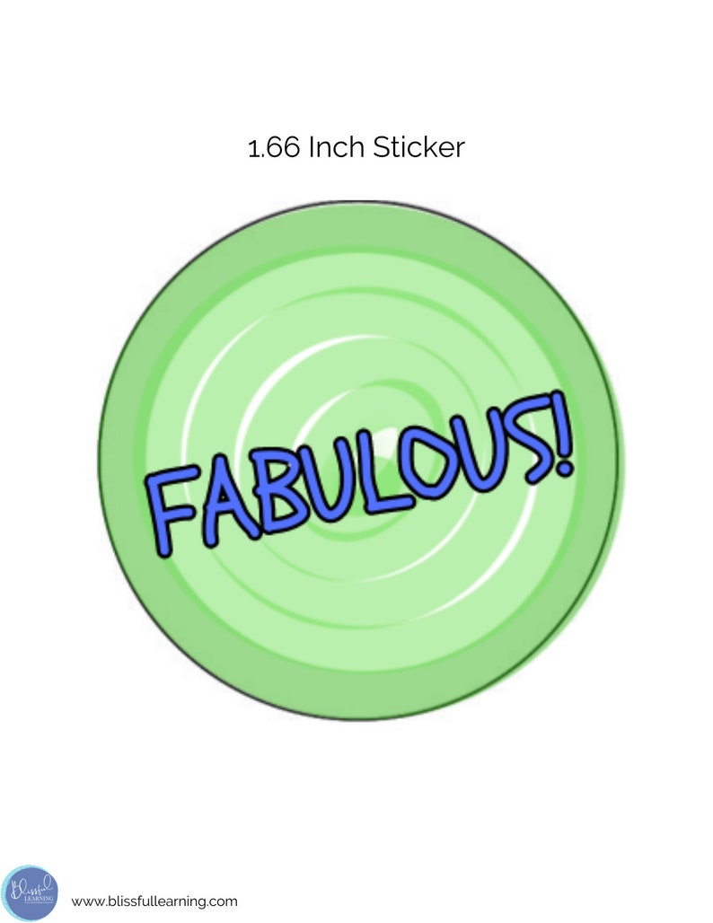 School Motivational Reward Sticker, Printable Stickers for Teachers ...