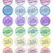 Math Motivational Reward Stickers, Math Achievement Stickers, Teacher ...