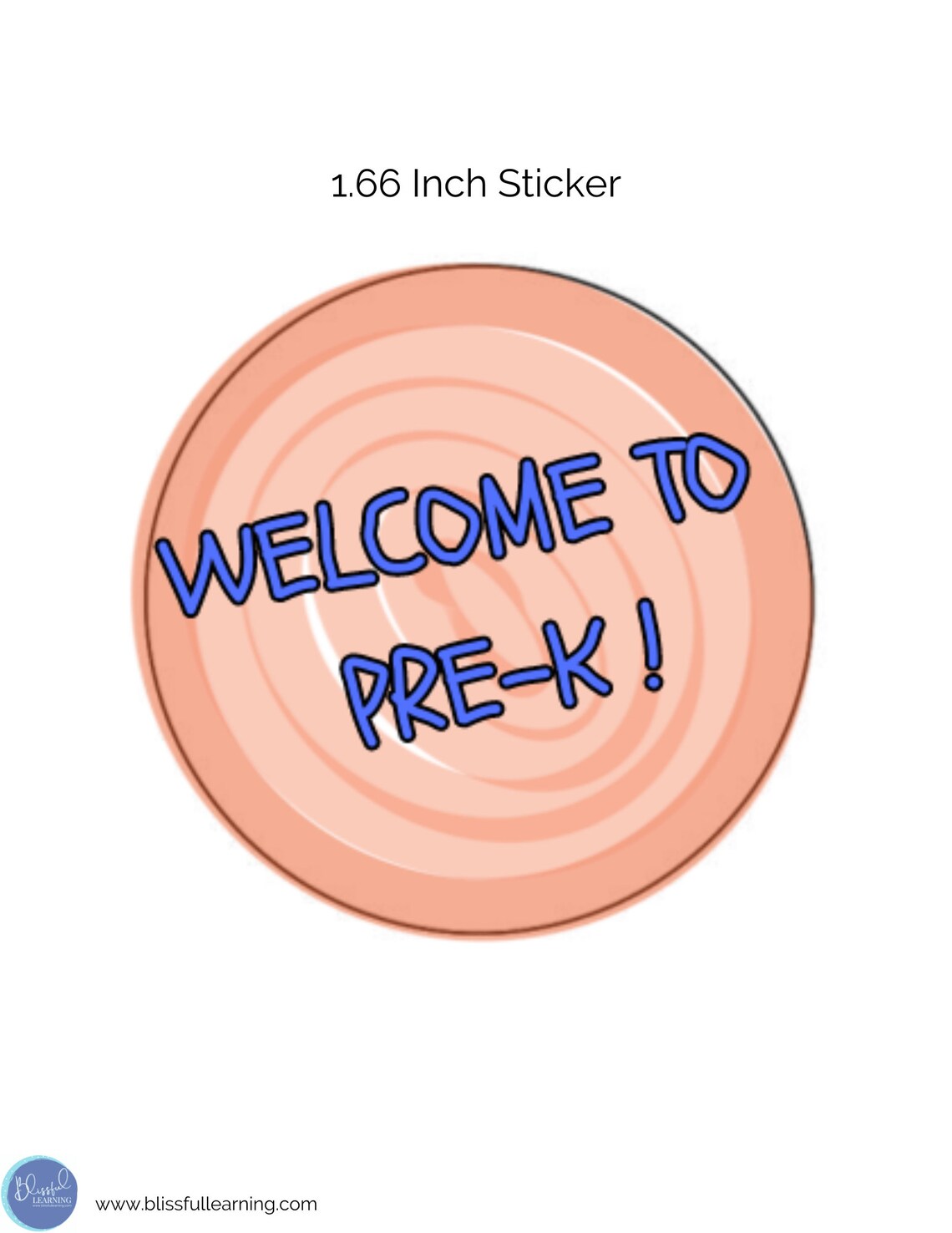 Welcome to Pre-k Sticker, First Day of School Sticker, Back to School ...