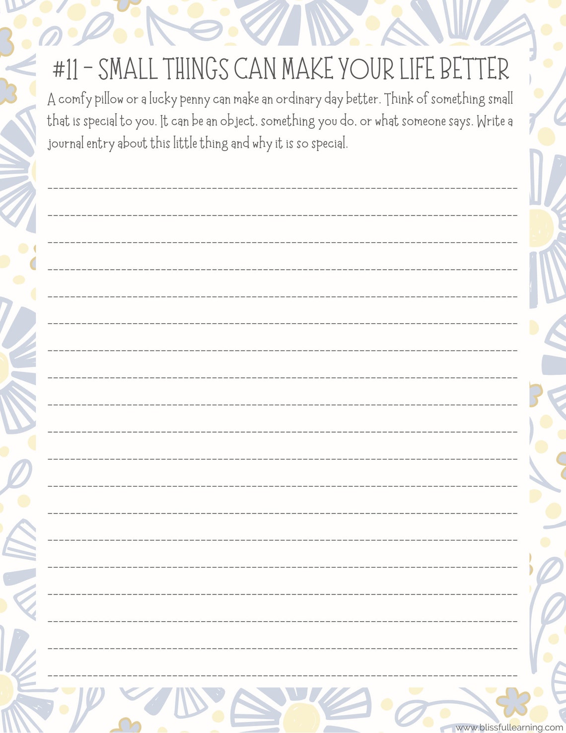 30-day Writing Challenge for Kids: Grades 3-8 (printable) - Etsy