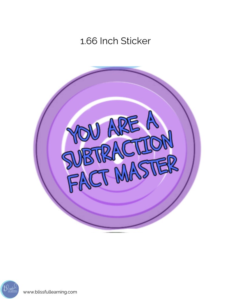 Math Motivational Reward Stickers, Math Achievement Stickers, Teacher ...