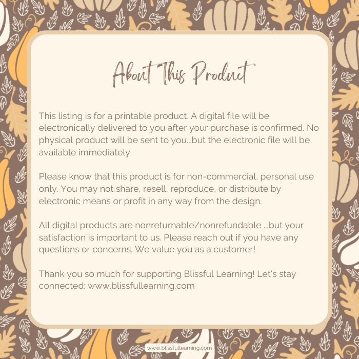 Thanksgiving Gratitude Collection With Dice Game and Gratitude Card ...