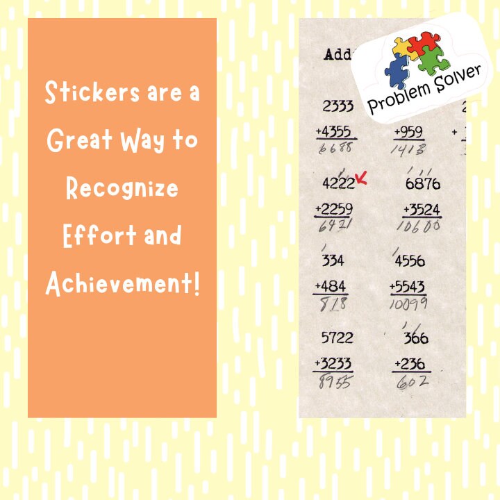 Student Reward Stickers classroom Management, Motivational Stickers ...