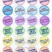 School Motivational Reward Stickers for ELA, Teacher Printable Stickers ...