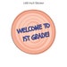 First Day of School Sticker for 1st Grade Back to School - Etsy