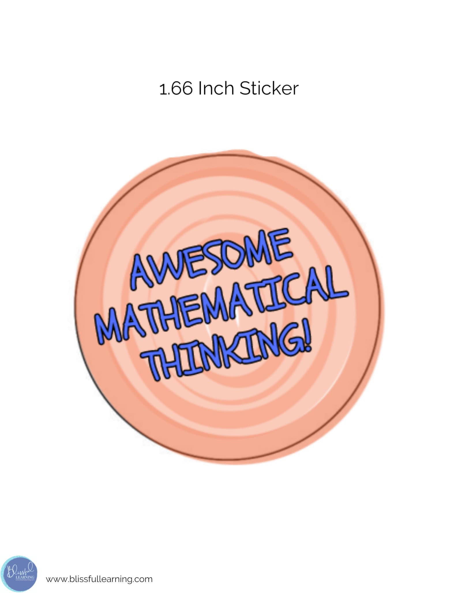 Math Motivational Reward Stickers, Math Achievement Stickers, Teacher