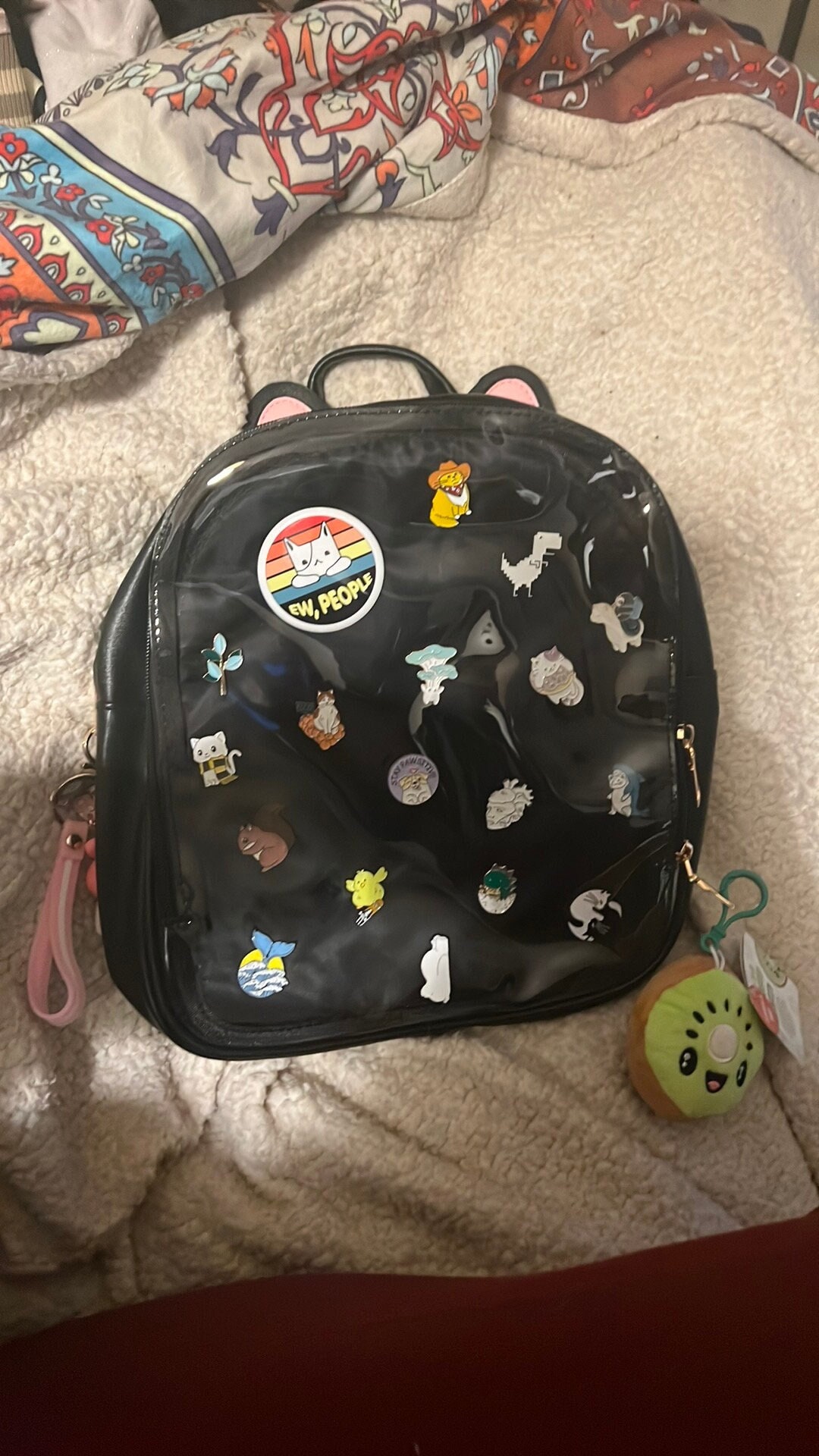 Kawaii Pin Display Backpack - Etsy