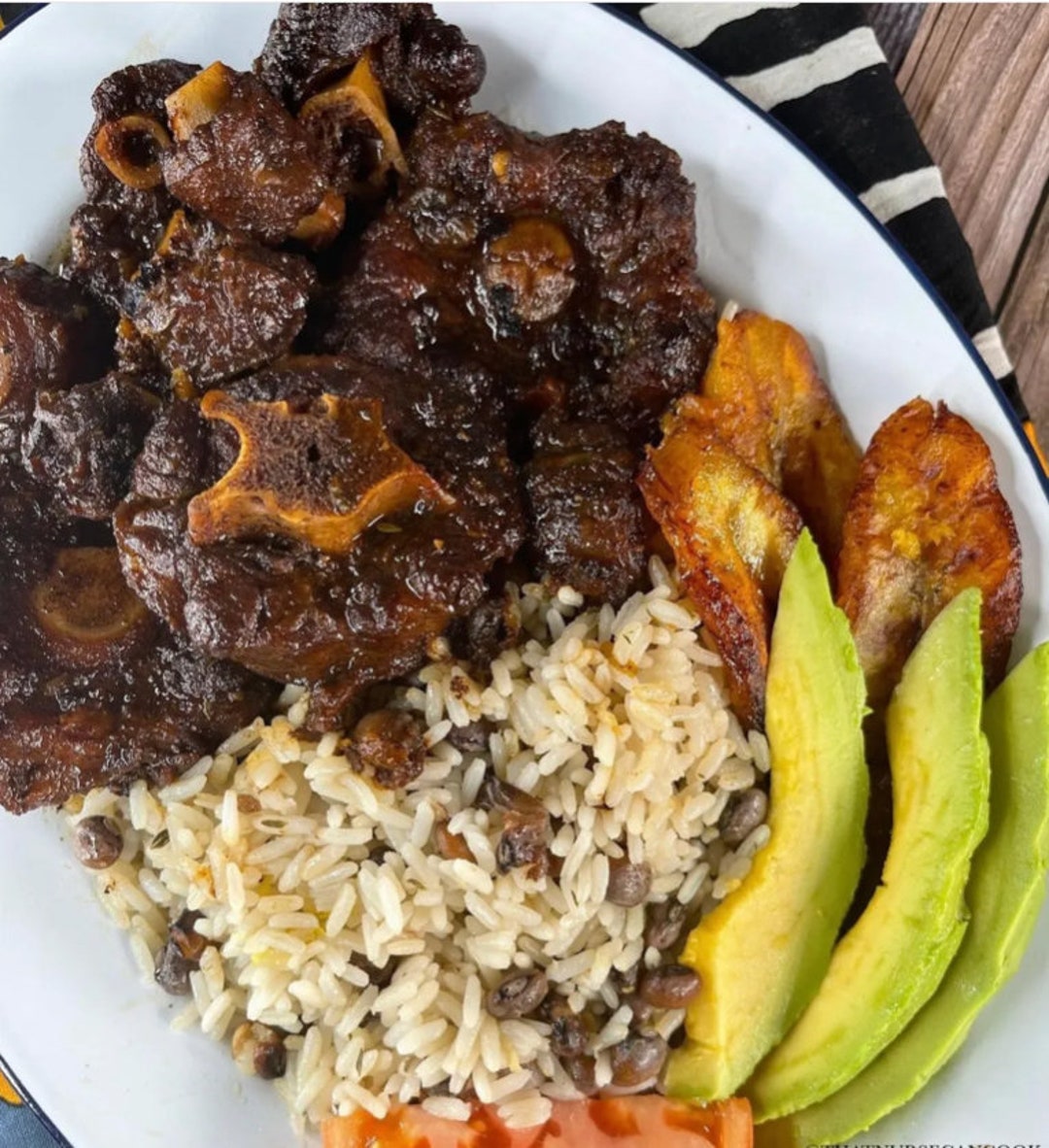 Frozen Seasoned Jamaican Oxtail 2lbsauthentic Caribbean Flavorsfrozen ...