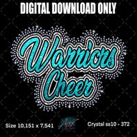 Spartan Cheer Script SVG PNG Cut File Fall Sports School Mascot Design ...