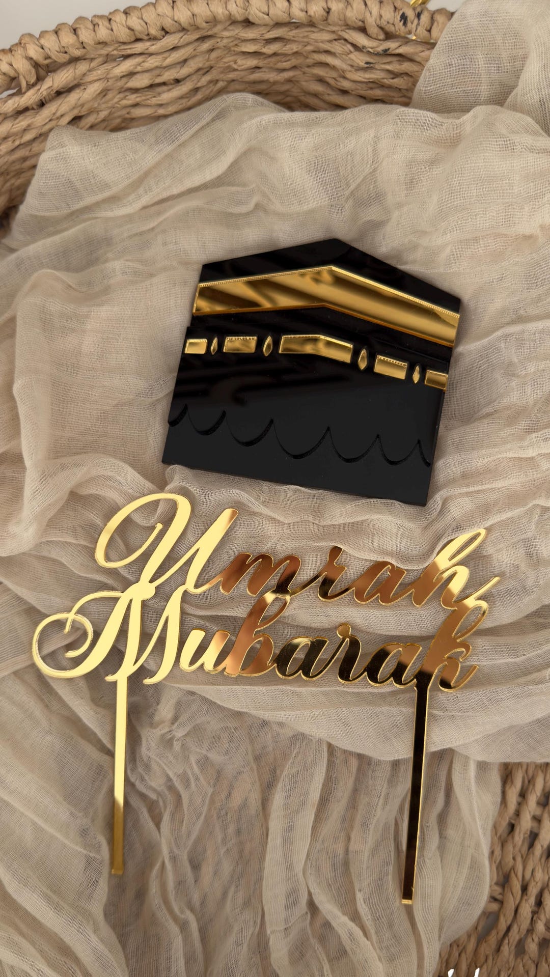 Umrah Mubarak ,kaaba , Kaaba Cake Topper,cupcake Topper ,umrah - Etsy