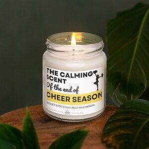 The Calming Scent of the End of Cheer Season Scented Soy Candle, Best ...