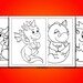KIDS DRAGON COLORING Pages Instant Download 35 Pages Activities Pages ...