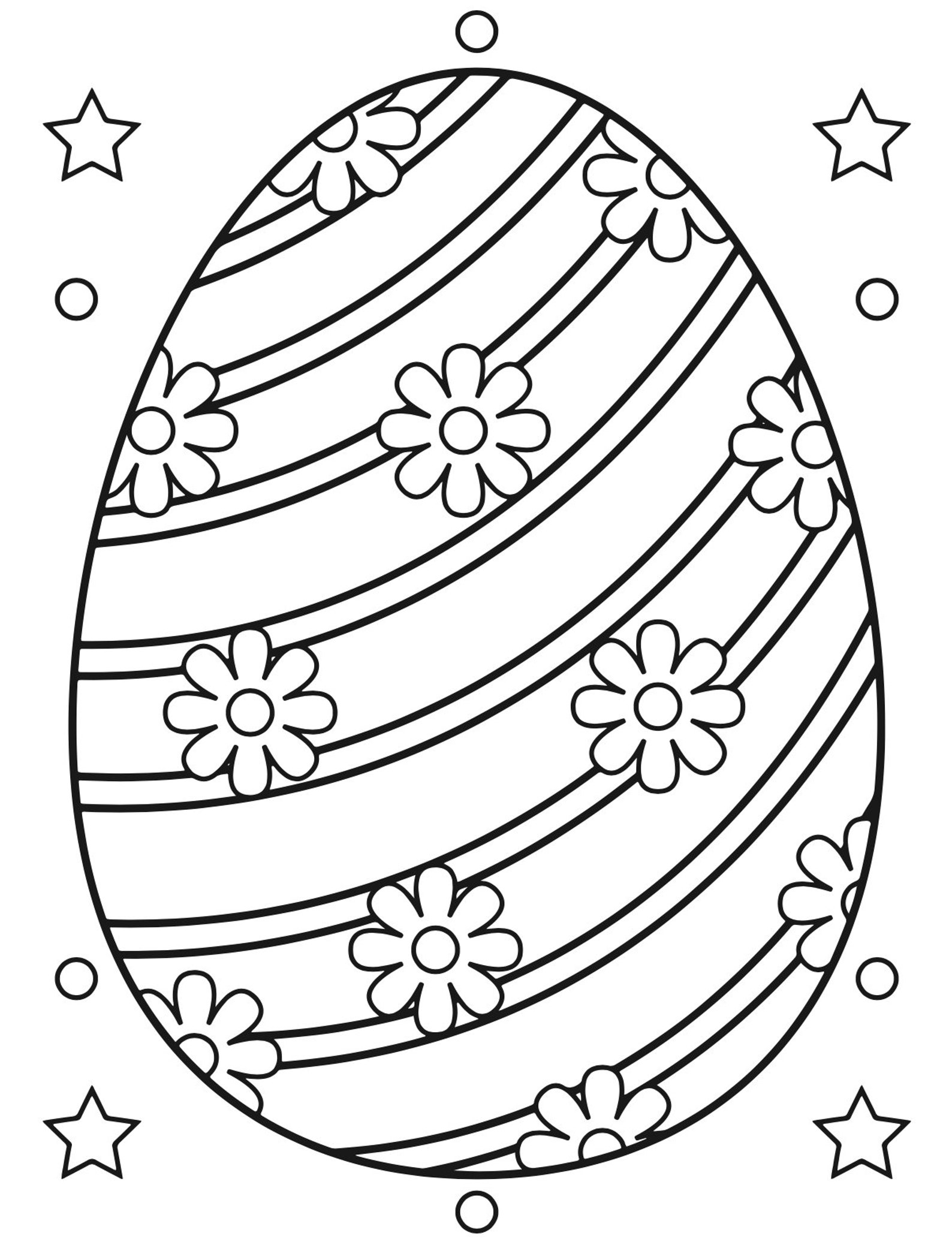 Kids EASTER EGG COLORINGBOOK- Instant Download - 50 Pages - Activities ...