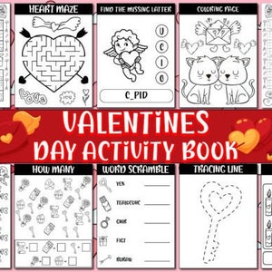 Valentine's Day - Instant Download - Activities - Pages - Mazes ...