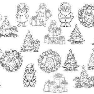 CHRISTMAS COLORING BOOK- Instant Download - 84 Pages - Activities - Pdf ...