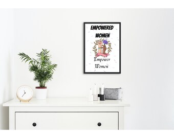 Strong Women Empower Women Premium Matte Paper Poster - Etsy