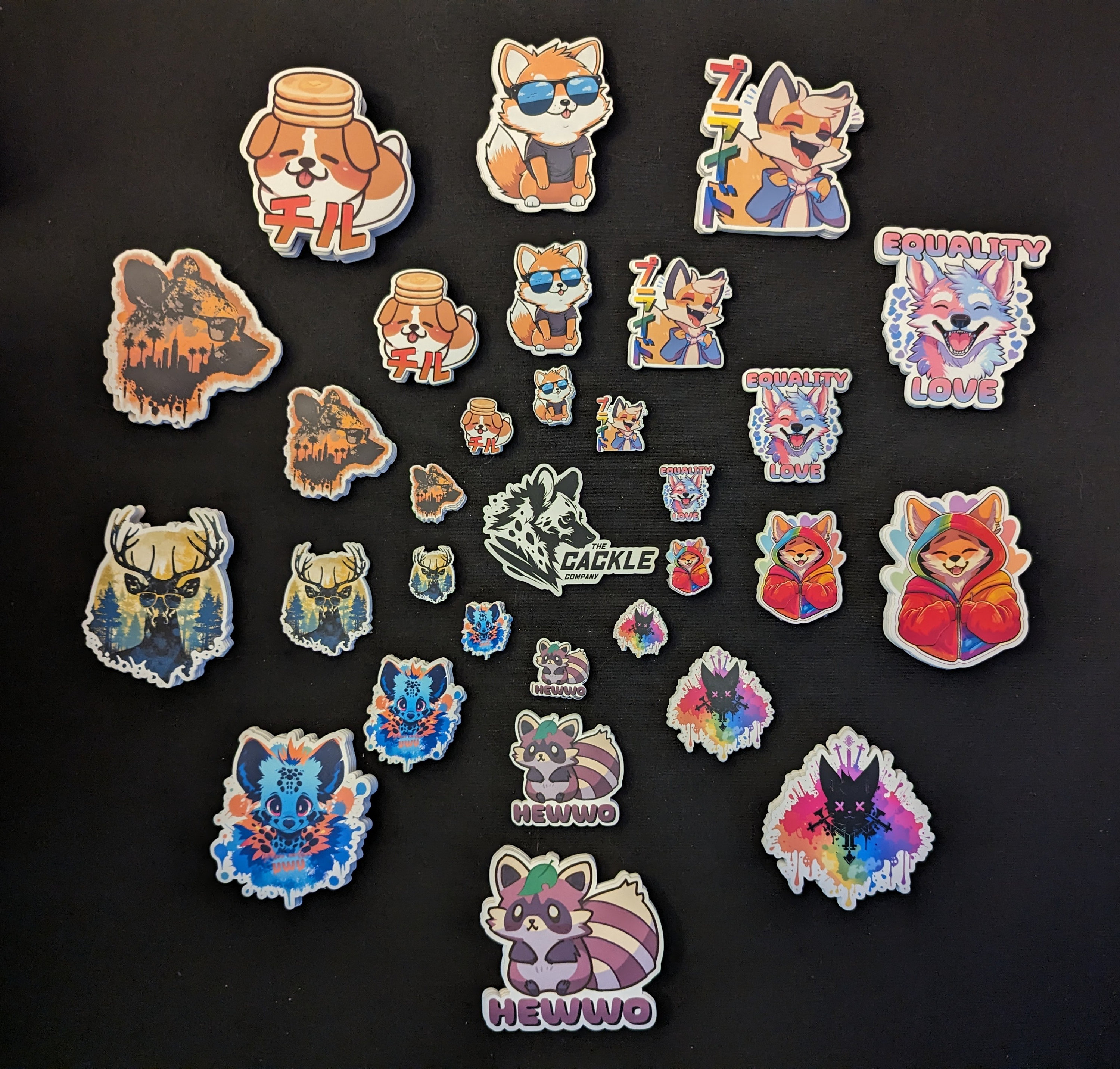 Furry Pride LGBTQ Inner Love Sticker Durable Matte Vinyl Sticker Furry ...