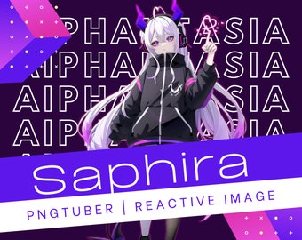 Pngtuber | Reactive Image | Anime Dino Chibi Girl Rexa Stream 2 Files ...