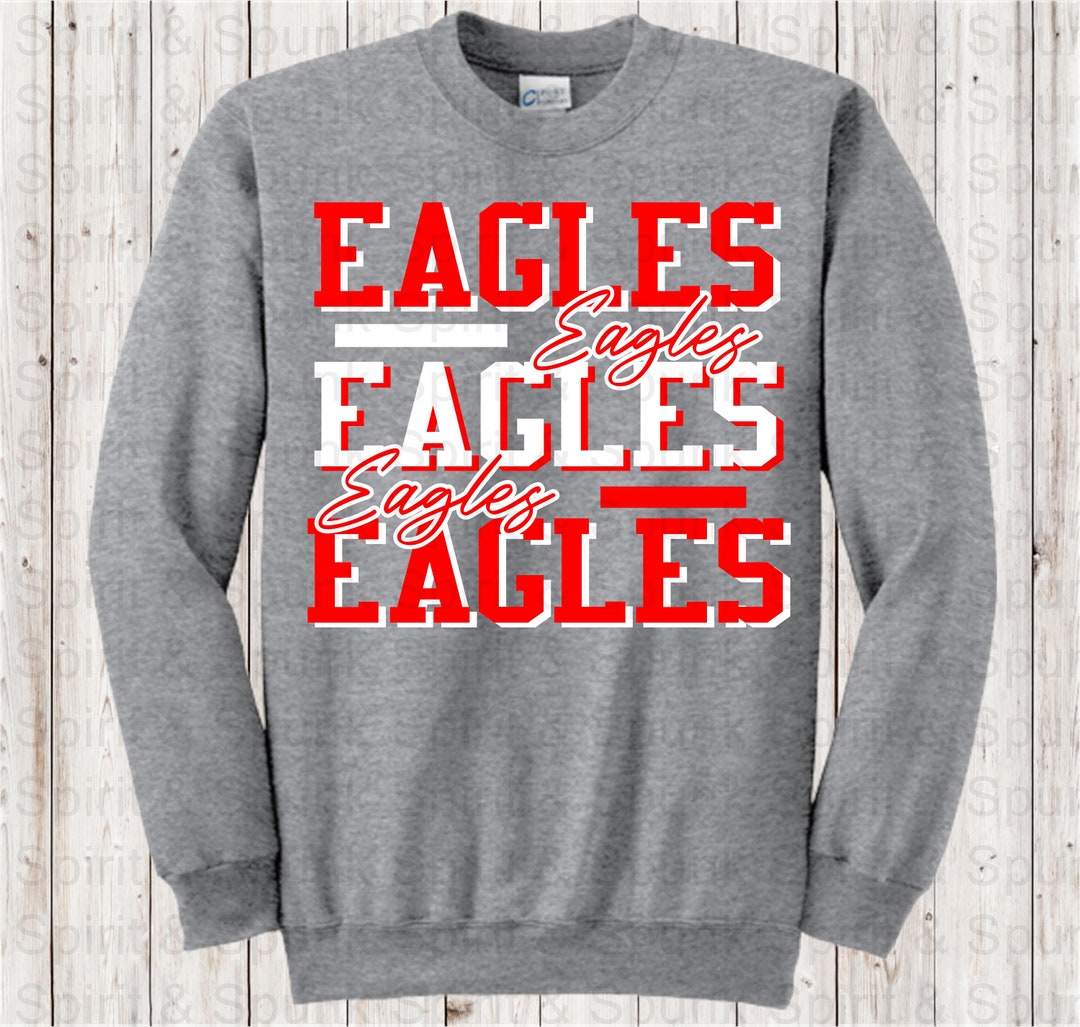 Eagles Words Png | Sublimation, Screen Print, DTF, DTG File | Instant ...