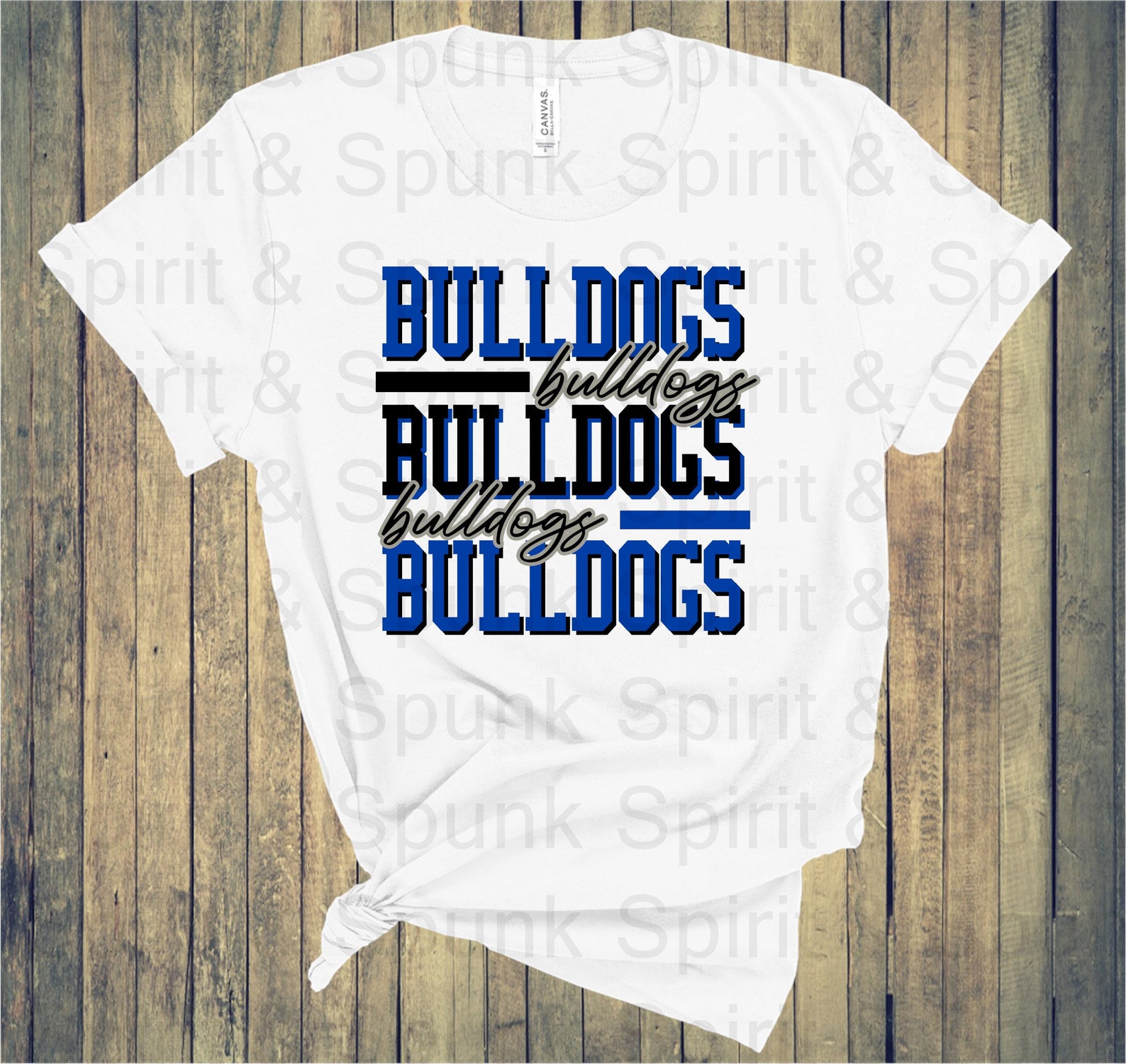 Bulldog Words Png | Sublimation, Screen Print, DTF, DTG File | Instant ...
