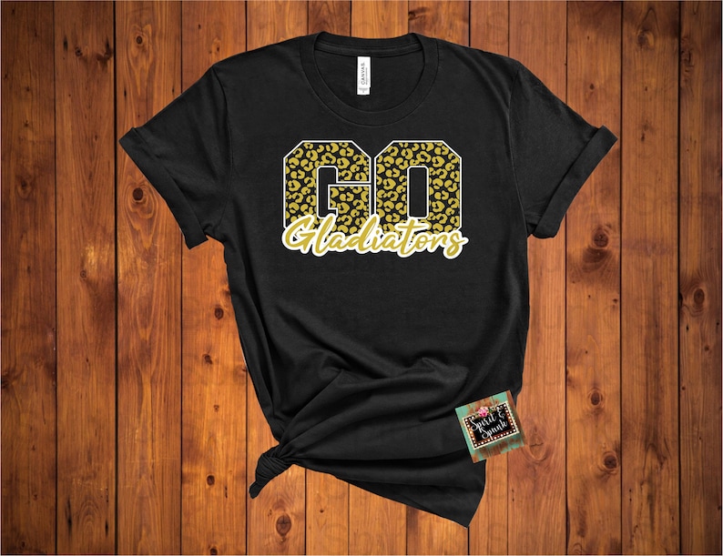 Go Gladiators Custom PNG | Sublimation, Screen Print, DTF, DTG File ...