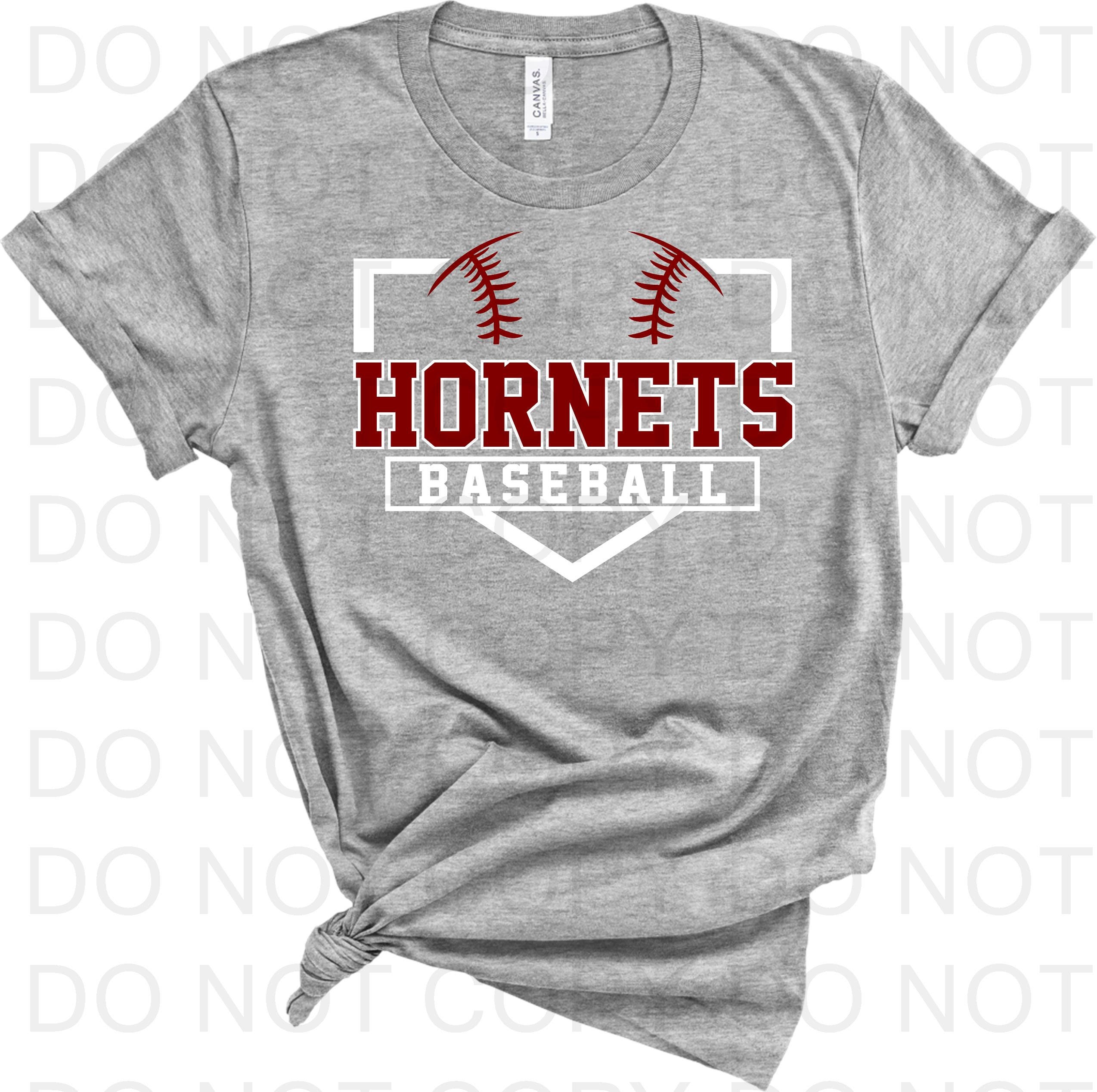 Hornets Baseball Custom Png Sublimation, Screen Print, DTF, DTG File ...