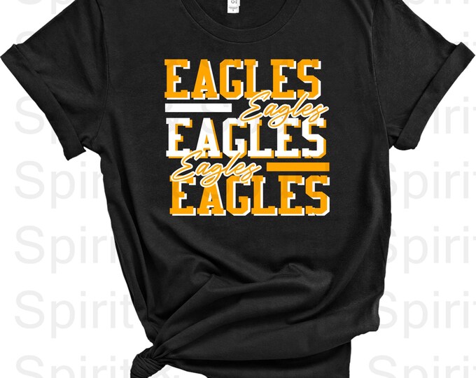 Eagles Word Png | Sublimation, Screen Print, DTF, DTG File | Instant ...