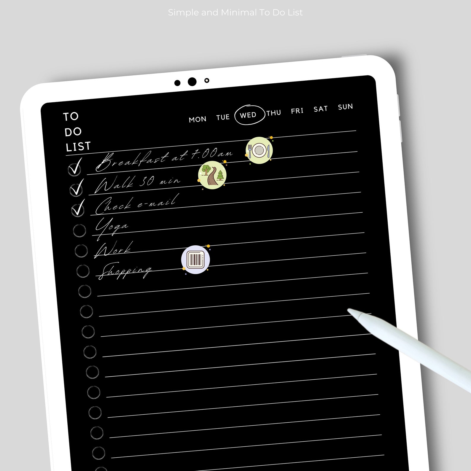 Minimal Black to Do List Printable Free Stickers to Do List - Etsy