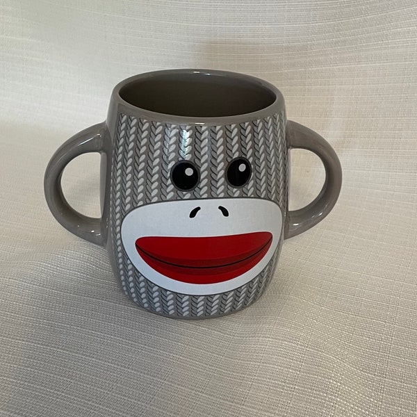 Sock Monkey Mug - Etsy
