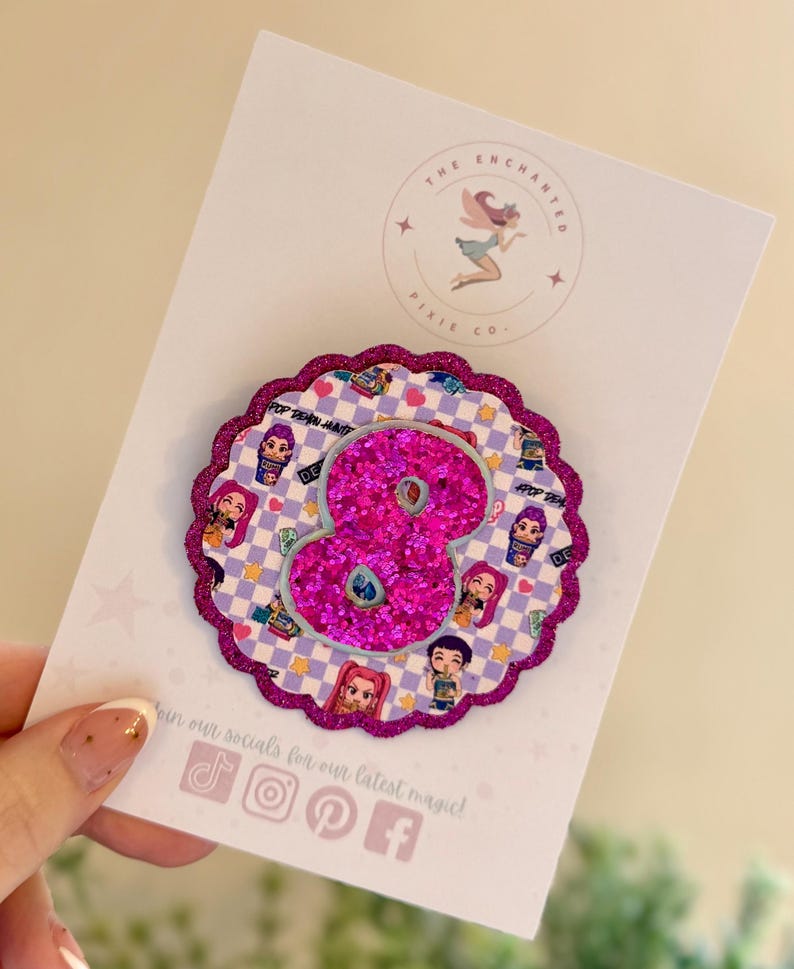 K-pop Demon Hunters Birthday Badge – Huntrix & Derpsy - Etsy UK