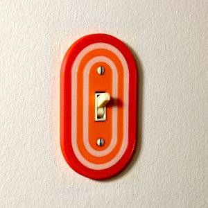 Vintage Oval-shaped Light Switch Plate Cover - Etsy