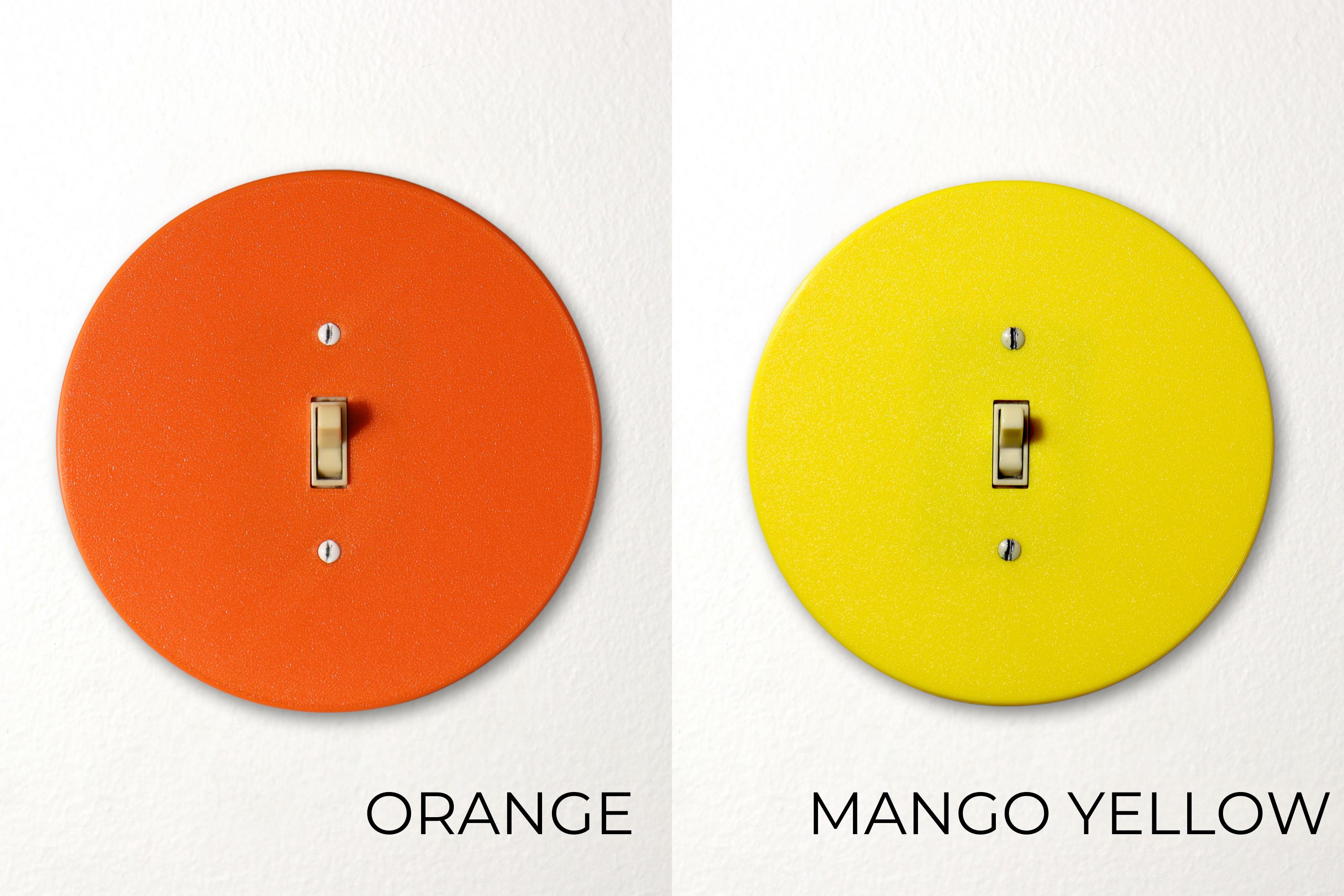 Circular Toggle Light Switch Plate Cover, Plug Outlet - Etsy Canada