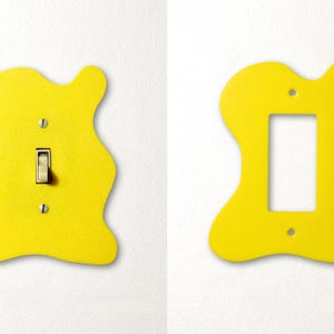 Squiggly Twist Light Switch Plate Cover, Whimsical Nursery Wall Art ...