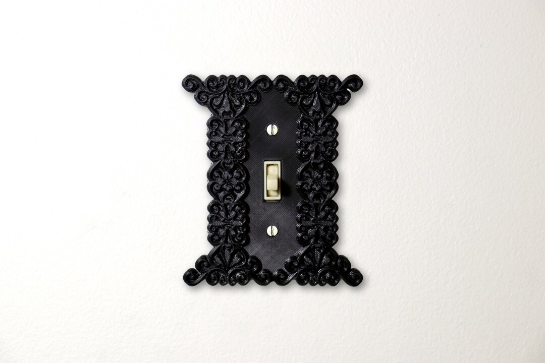Gothic Victorian Frame Light Switch Cover, Classic Home Decor, 3D ...