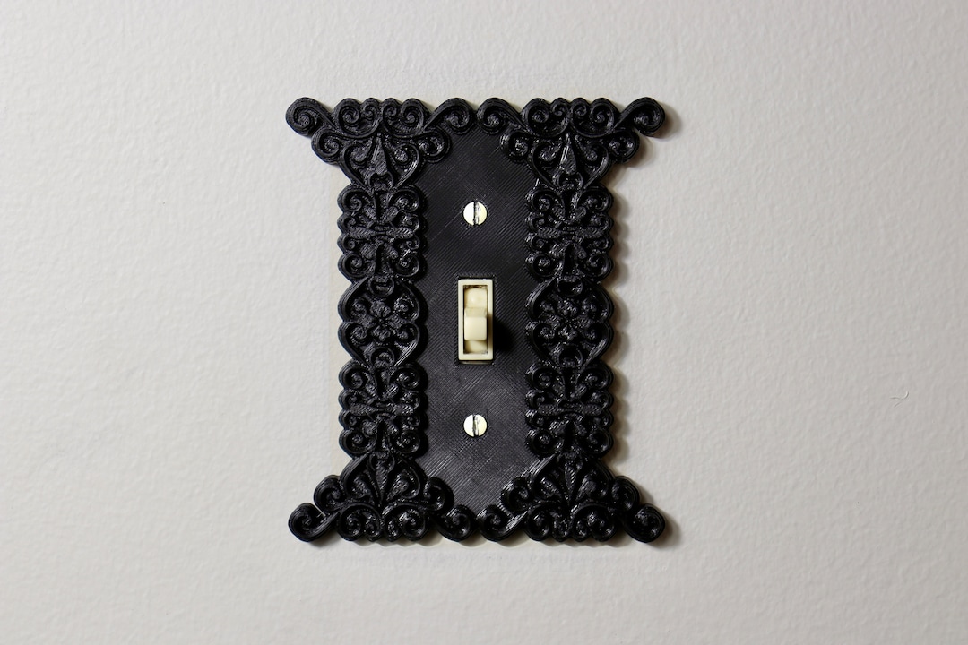 Gothic Victorian Frame Light Switch Cover, Classic Home Decor, 3D ...