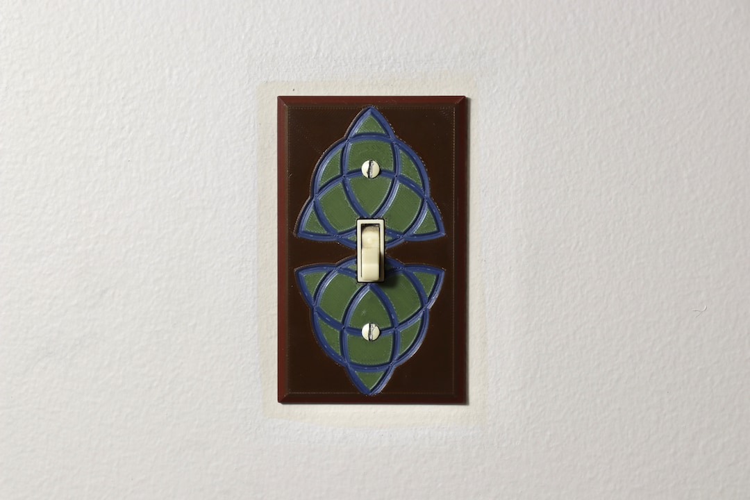 Modern Minimalist Toggle Switch Cover With Mid-century Retro - Etsy