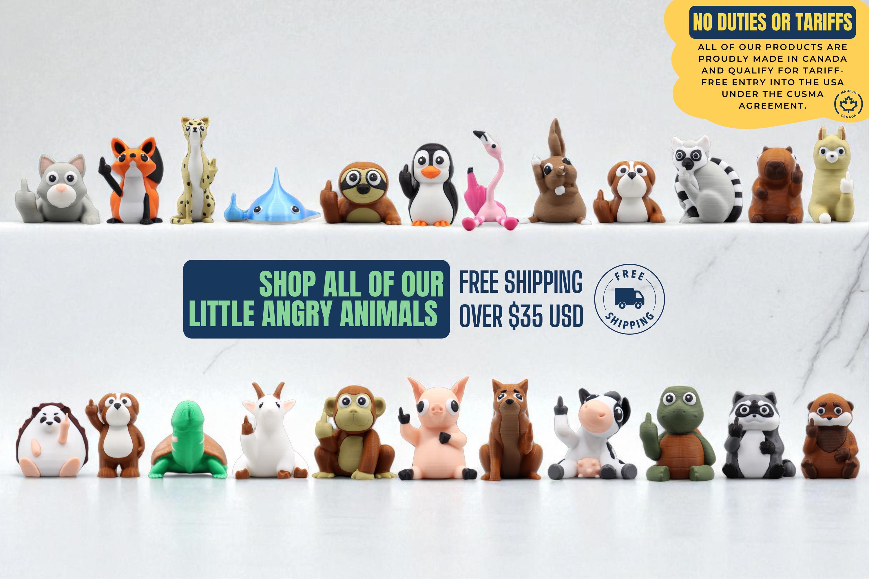 Monkey Middle Finger Figurine – Funny 3D Printed Monkey Gift – Rude ...