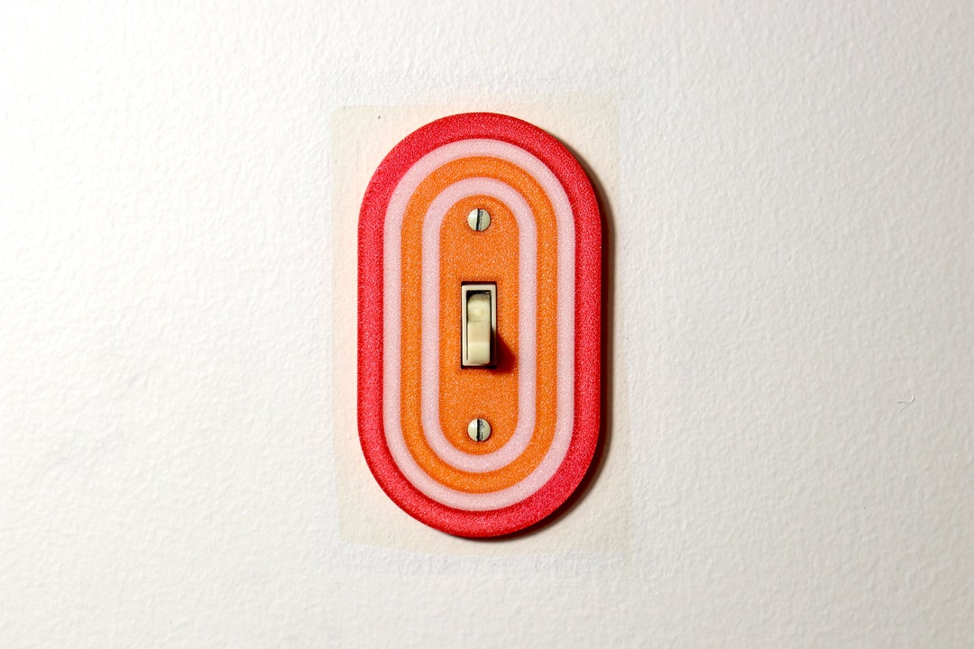 Vintage Oval-shaped Light Switch Plate Cover - Etsy