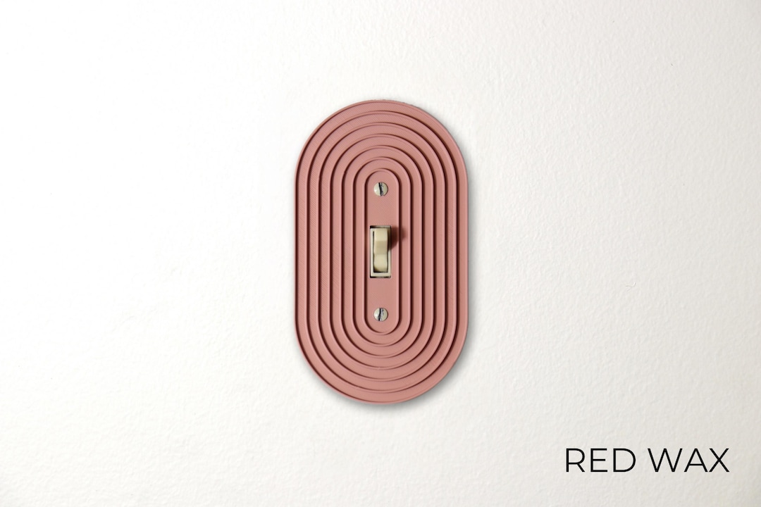 Elegant Round Light Switch Cover Plate - Etsy