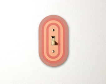 Vintage Oval-shaped Plug Outlet Plate Cover, Duplex Power Outlet ...