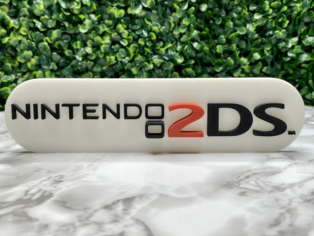 2DS Sign Nintendo DS Video Game Banner Shelf Display Badge - Etsy