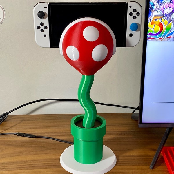 Piranha Plant Switch Stand - Etsy