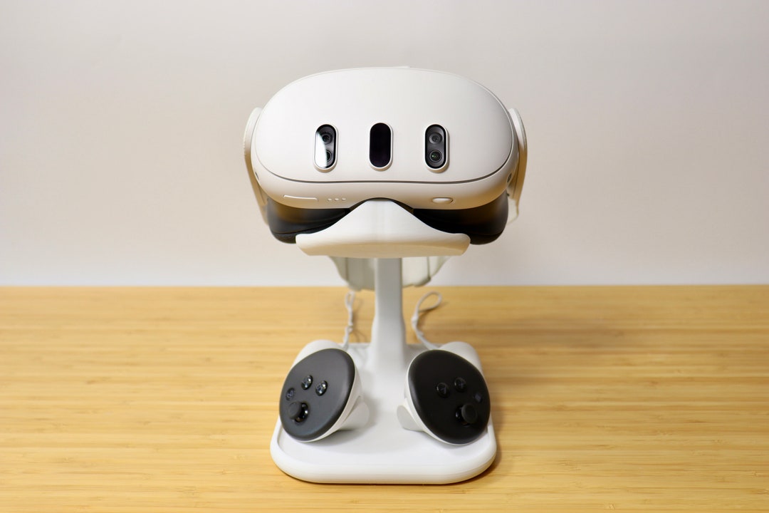 Quest 3 Dock - Display Stand and Desk Holder, Compatible With Quest 2 ...