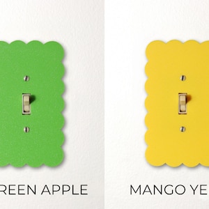 Wavy Cloud Toggle Switch Cover Plate, Decora Rocker Faceplate ...