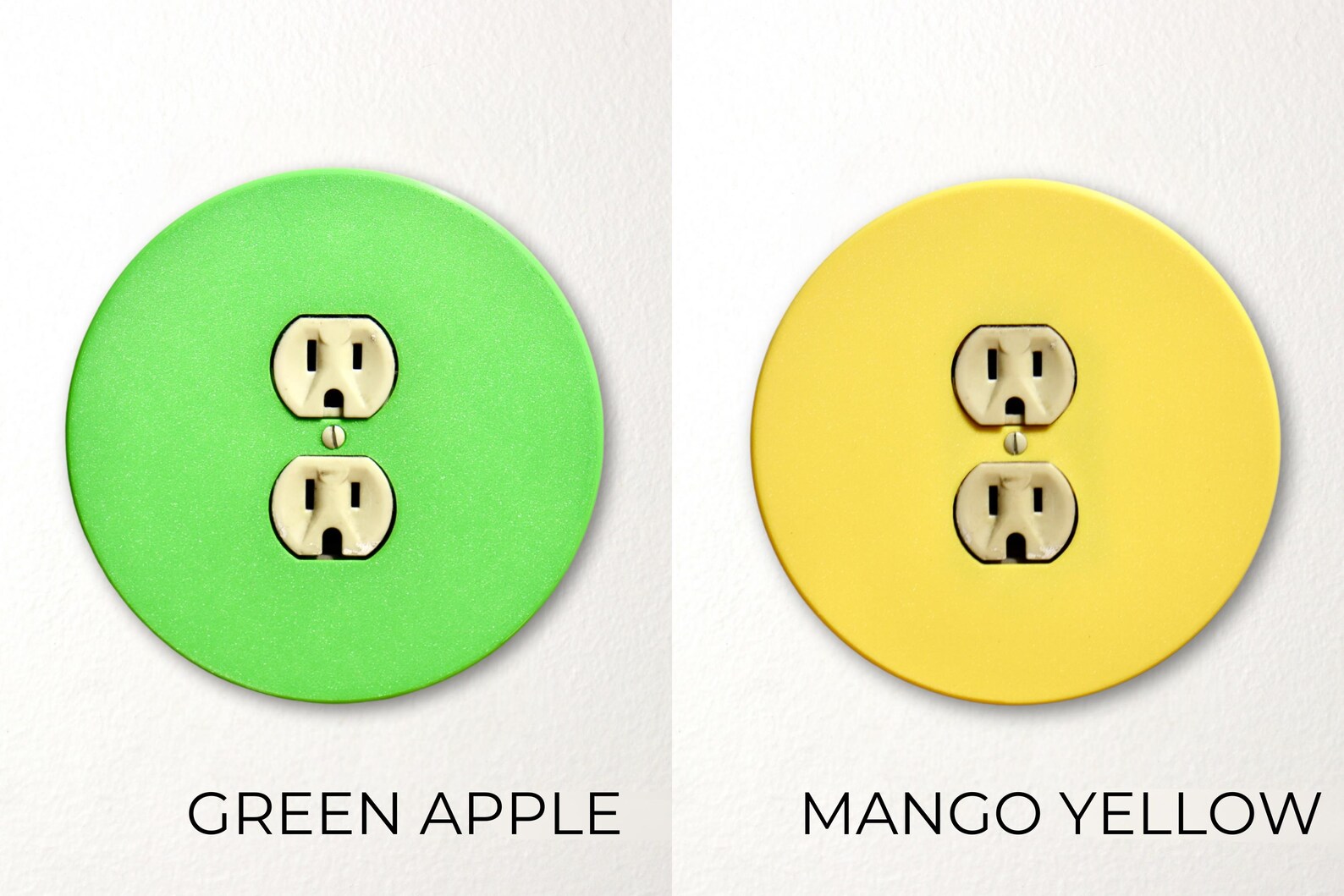 Circular Toggle Light Switch Plate Cover, Plug Outlet - Etsy Canada
