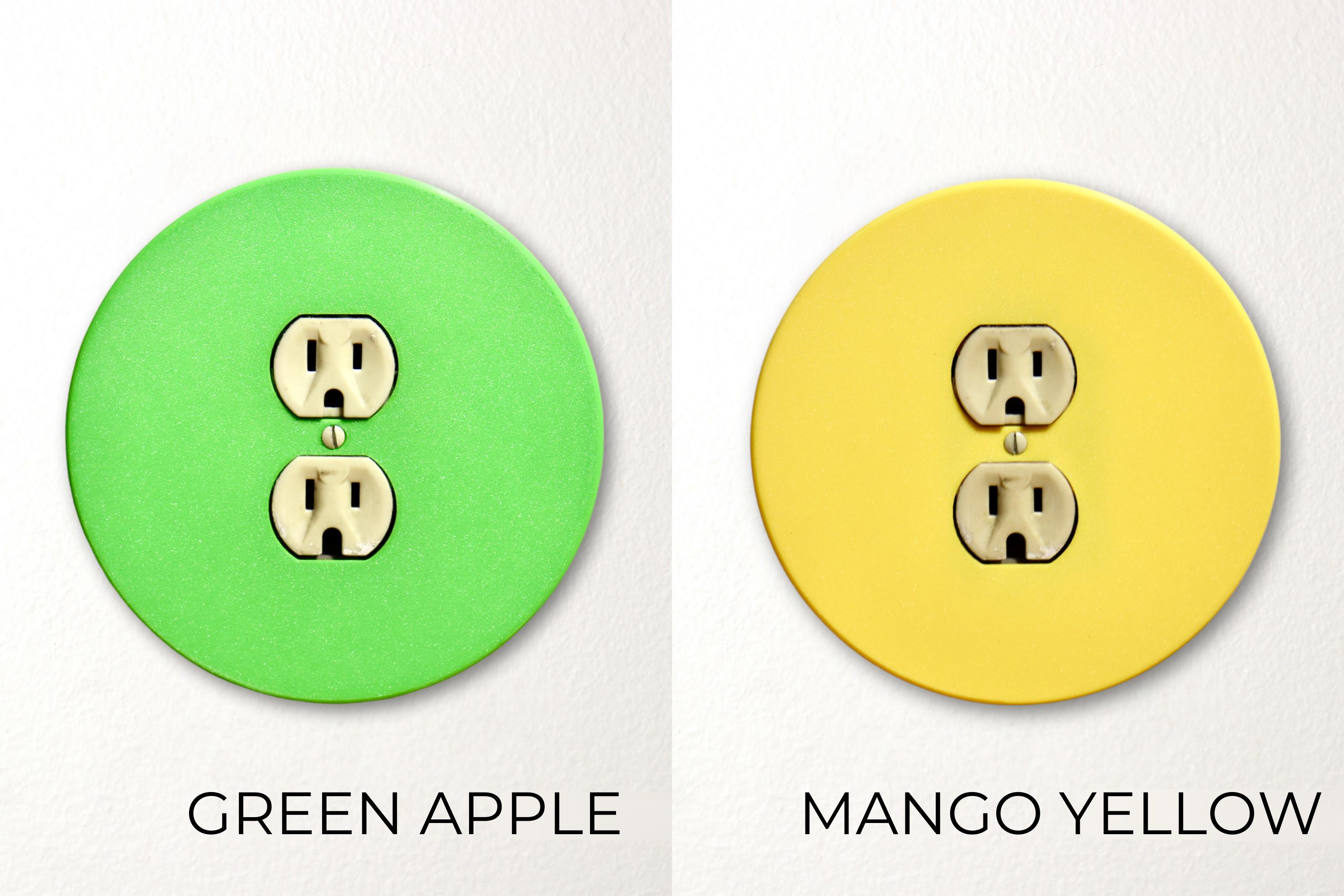 Circular Toggle Light Switch Plate Cover, Plug Outlet - Etsy Canada