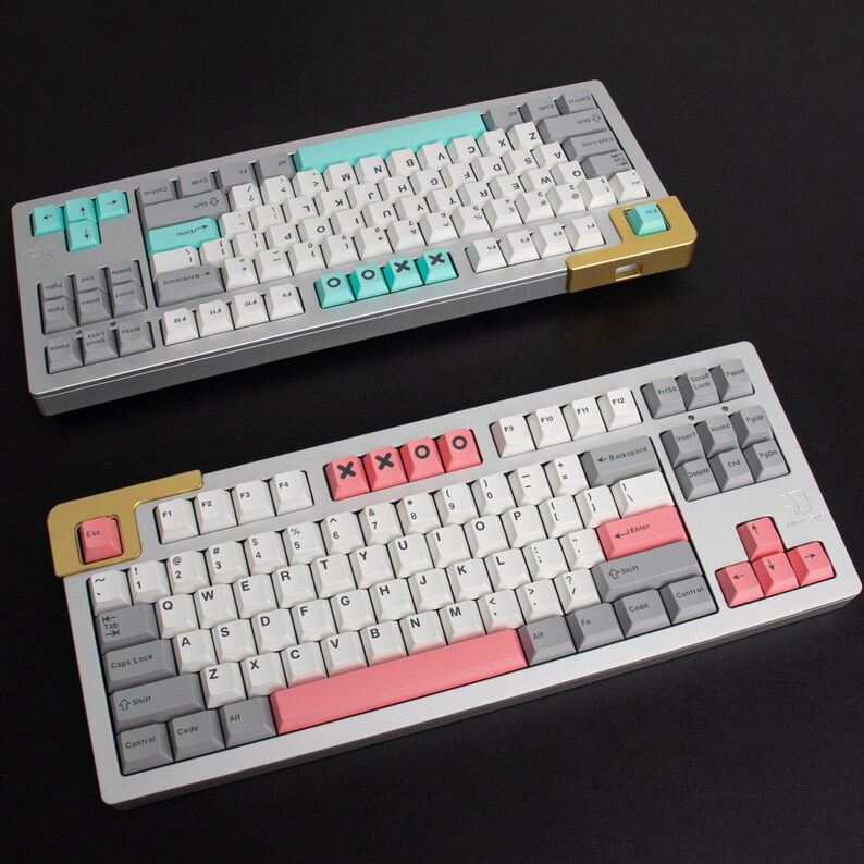 Gmk Modern Dolch Light Inspired Keycap Set 192 Keys Double Shot ABS ...